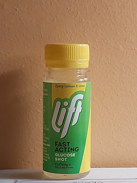 GLUCOJUICE LIFT ZESTY Lemon & Lime Fast-Acting Glucose 60ml - 3 Pack £8 ...