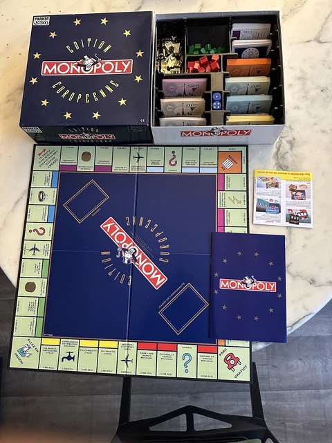 RARE VINTAGE JEU de Société - MONOPOLY édition Européenne PARKER de ...