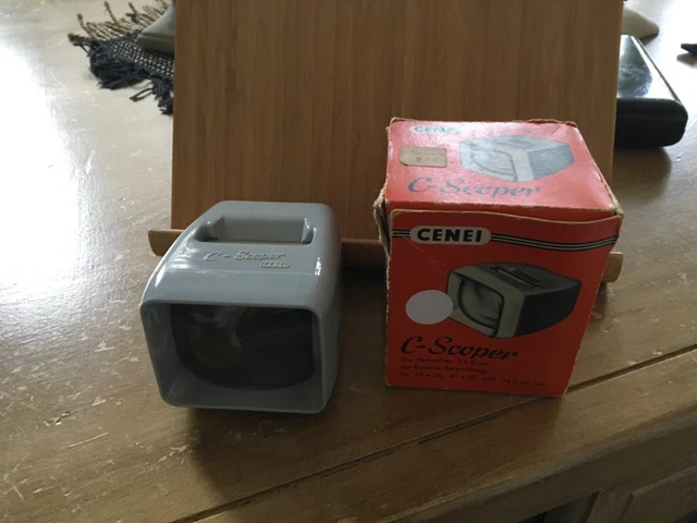 VISIONNEUSE A DIAPOSITIVES Vintage Scoper CENEI EUR 13,00 - PicClick FR
