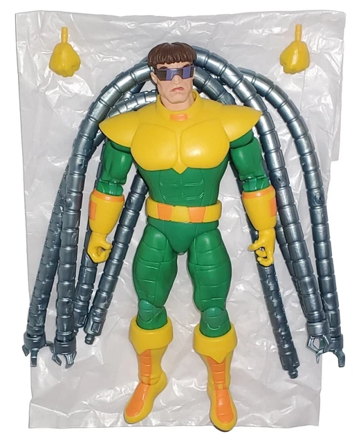 MARVEL LEGENDS DOC Ock 6 " Figurine & Tentacules VHS 90s Spiderman ...