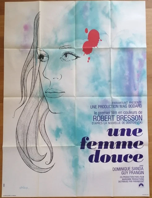 UNE FEMME DOUCE (1969) Robert Bresson avec Dominique Sanda, Claude ...