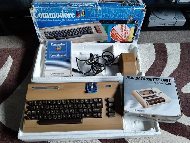 COMMODORE 64 RARE Hi-pricP11B motherboard and Tapecart with 2000+ games ...