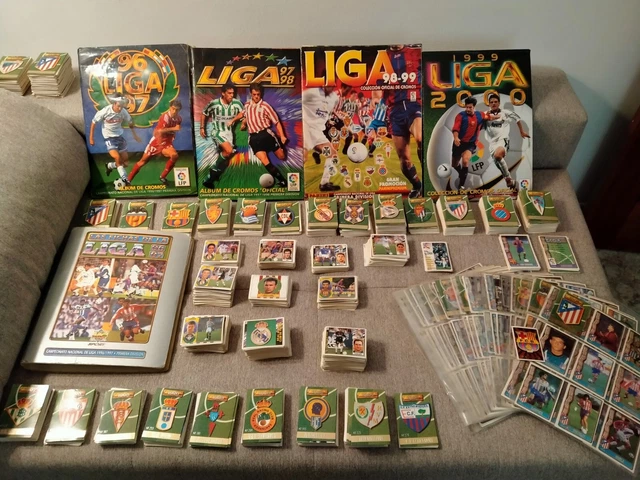 COLECCIÓN DE CROMOS de fútbol de los 90, colecciones este, panini y mundicromo EUR 899,00 ...