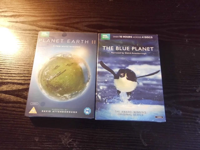 BBC EARTH THE Blue Planet 1 & 2 A New World DVD Bundle All Brand New ...