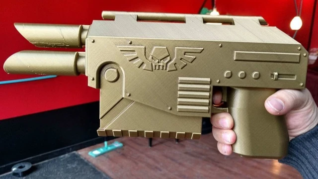 WARHAMMER 40K LASPISTOL Gun Plastic Cosplay Prop $70.00 - PicClick CA