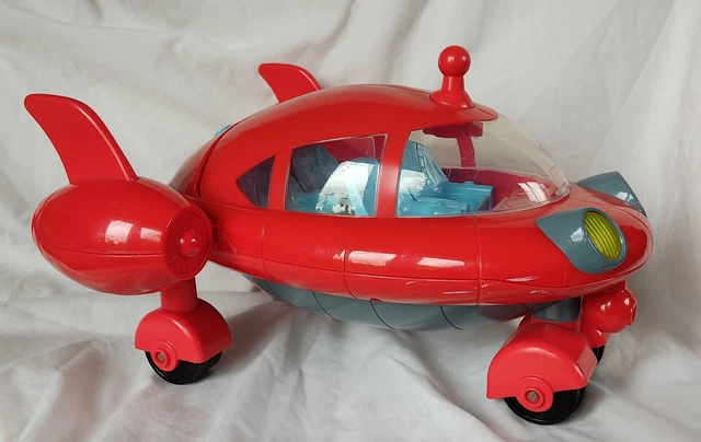 MATTEL LITTLE EINSTEINS Red Rocket Spaceship Retro Futuristic Jetsons ...