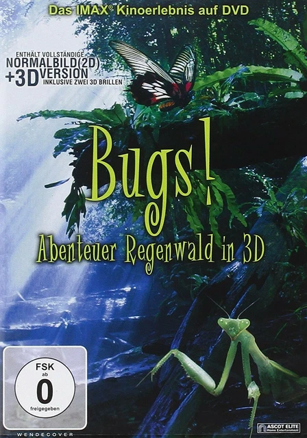 BUGS! ABENTEUER REGENWALD (Dame Judi Dench, Tim Archer) Dvd Neu EUR 26 ...