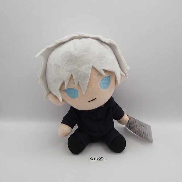 JUJUTSU KAISEN C1105 Satoru Gojo Taito peluche 7" ETICHETTA bambola ...