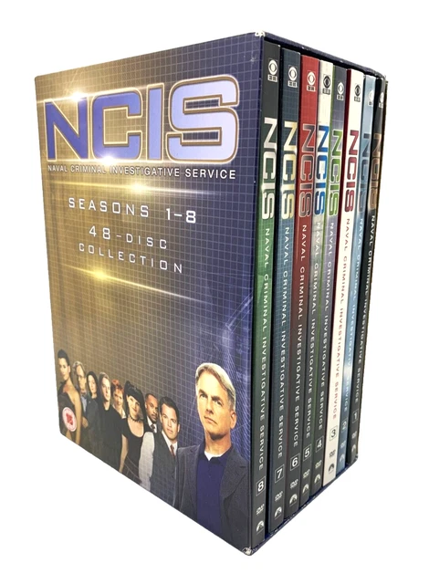 NCIS DVD BOX Set Season 1-8 48 Disc PAL Region 2 Naval Police TV Series LIKE NEW $80.00 ...