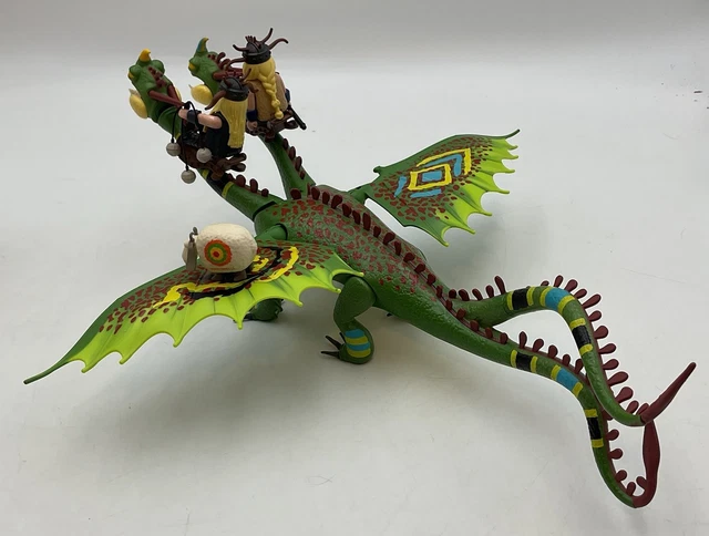 PLAYMOBIL HOW TO Train Your Dragon Racing Belch & Barf Set 70730 £45.00 ...