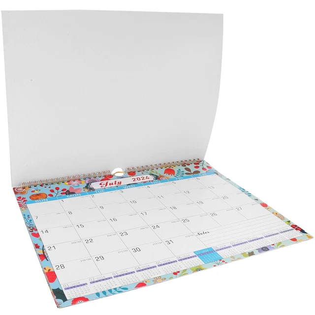 CALENDRIER MURAL CALENDRIER anglais Calendrier mensuel Calendrier mural ...