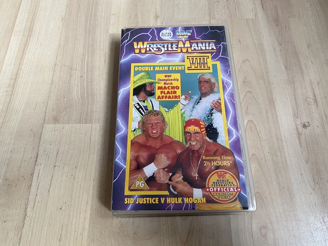 WWE / WWF Wrestlemania 8 VHS - Rare £5.00 - PicClick UK