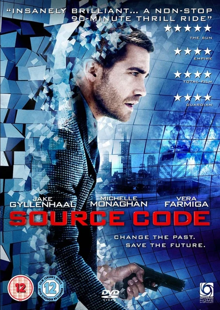 SOURCE CODE DVD Jake Gyllenhaal Michelle Monaghan Movie UK Release New ...