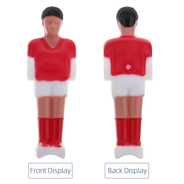 20PCS MINI FOOSBALL Table Players Foosball Man Replacement Figures ...