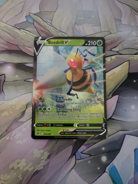 POKEMON - 001/189 - Beedrill V - Astral Radiance £0.99 - PicClick UK