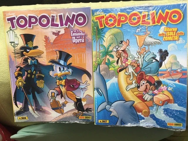 TOPOLINI N° 3606 e 3607, 2/8 GENNAIO 2025, BLISTERATI E ORIGINALI ...