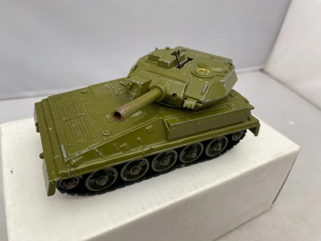DINKY TOYS ALVIS Scorpion & Striker Army Tank with original tracks, £4. ...