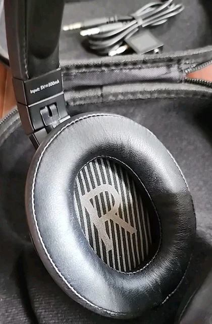 BAUHN HE210339 NOISE-CANCELLING Headphones Bluetooth ANC In Carry Case ...