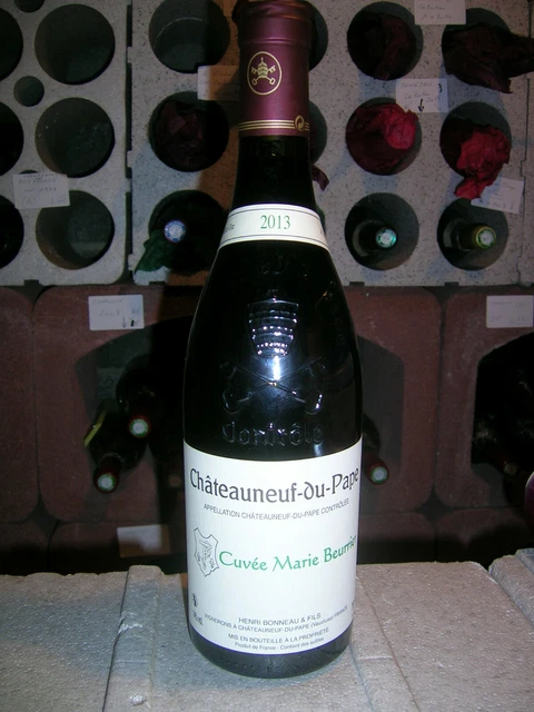H. BONNEAU - Cuvée Marie BEURRIER - 1b.2013 - rouge de Châteauneuf-du ...