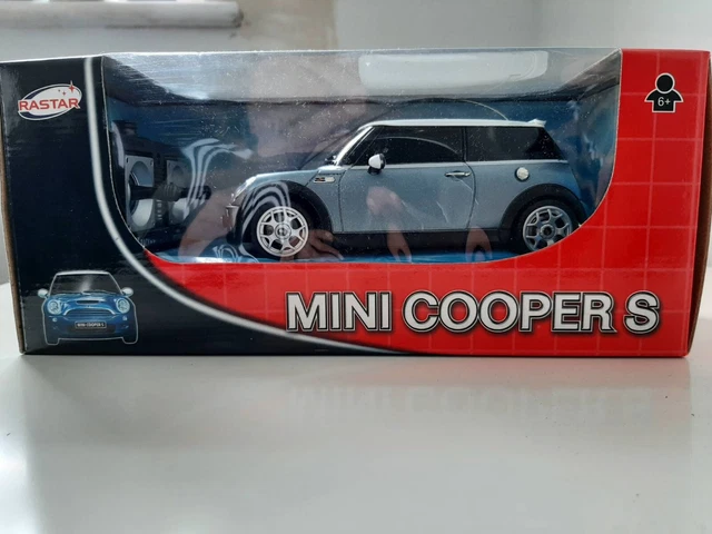 MINI COOPER S Blue 1:24 RC Radio Controlled Remote Control Model Car ...
