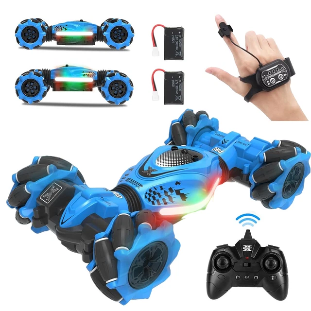 RC STUNT CAR 360° Hand Gesture Sensing 4WD Off-Road Car Gift Remote ...