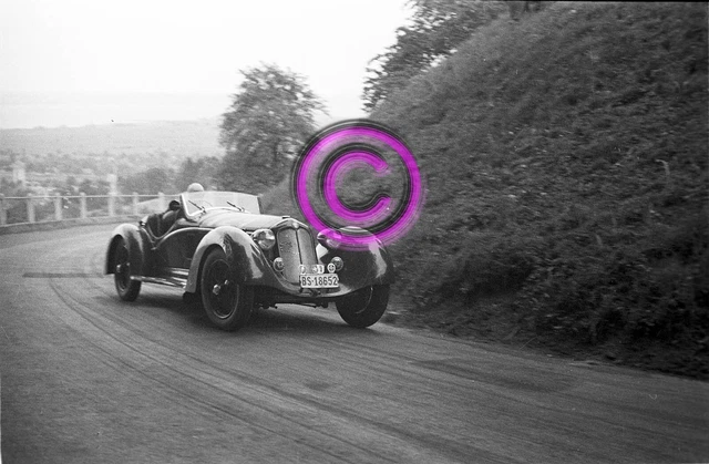 ORIGINAL 35MM NEGATIVE, Albert Scherrer - Alfa-Romeo 1948 Rheineck ...