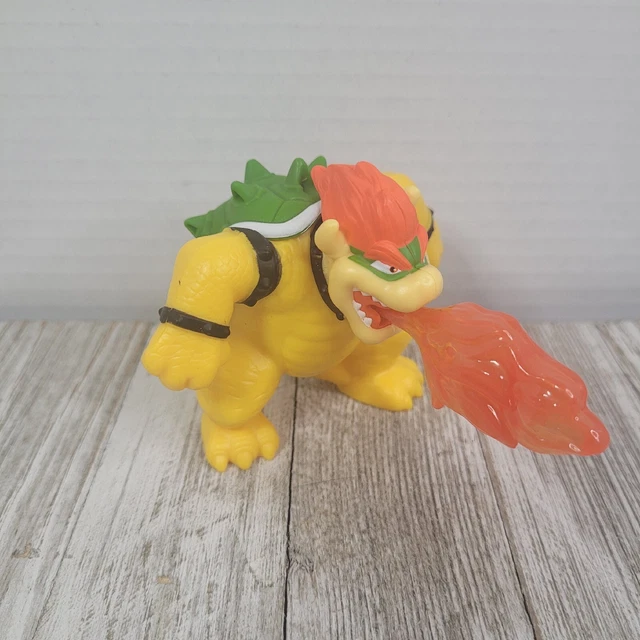 SUPER MARIO BROS Movie Fire Breathing Bowser 2023 McDonald's Happy Meal ...