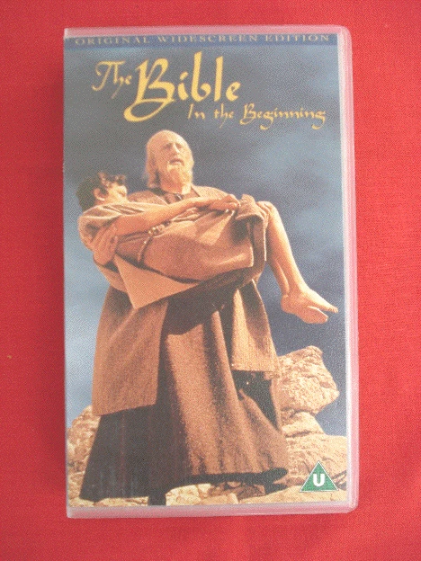 BIBLE FILM IN The Beginning -Vhs- Easter -Birthday Gift For Nan- A ...
