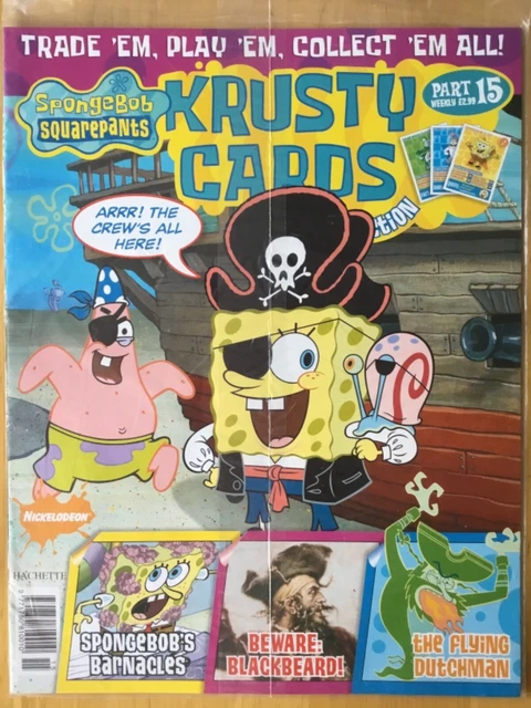 KRUSTY CARDS COLLECTION #3 Spongebob Squarepants Uk Magazine = £5.99 ...
