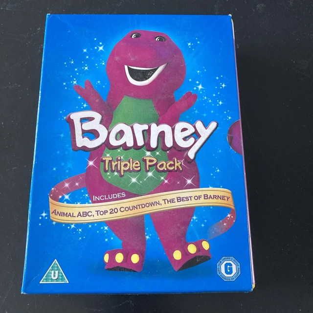 BARNEY: TRIPLE PACK 3DVD Animal ABC/Top 20 Countdown/Best Of Barney EA ...