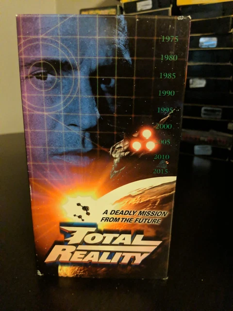 TOTAL REALITY (VHS 1999) 1997 David Bradley York Yellow Tape *BUY 2 GET ...