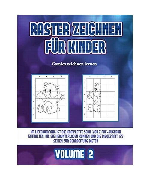 COMICS ZEICHNEN LERNEN (Raster zeichnen für Kinder - Volume 2): Dieses ...