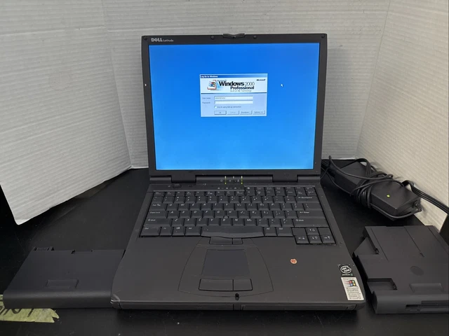 DELL LATITUDE CPX Pentium III, Extra Floppy Drive And Battery Module ...