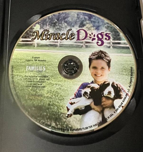 MIRACLE DOGS DVD 2004 Feature Films For Families Disc Like New $4.99 ...
