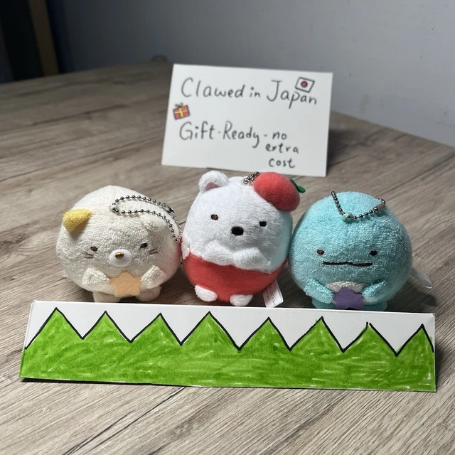 JAPAN CLAW PRIZE exclusive San-X Sumikko Gurashi Mini Plush Keychain ...