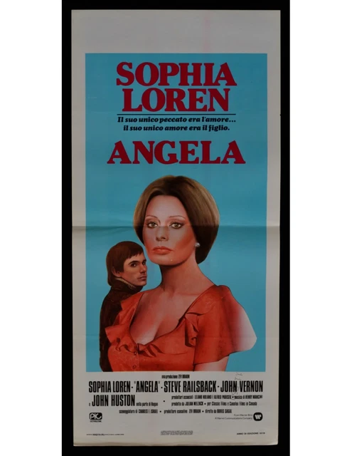 AFFICHE ANGELA SOPHIA Loren John Huston Vernon Steve Railsback B306 EUR ...