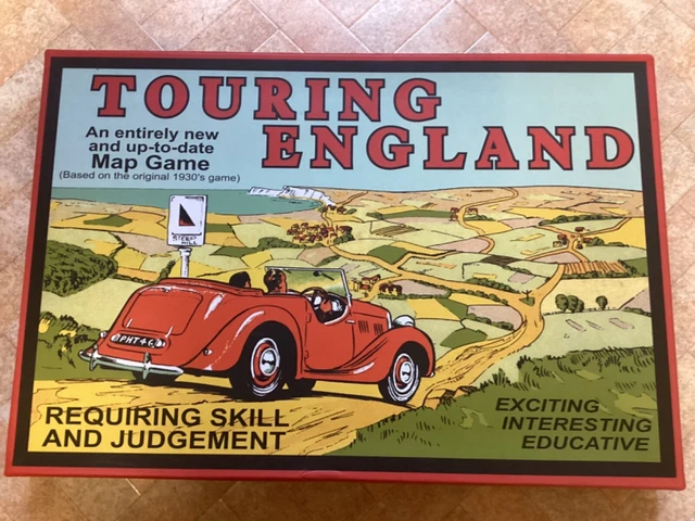 TOURING ENGLAND BOARD Game based on original 1930s game £9.99 - PicClick UK