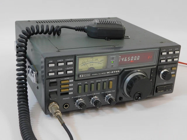ÉMETTEUR-RÉCEPTEUR RADIO AMATEUR Icom IC-271A 144 MHz 2 mètres tout ...