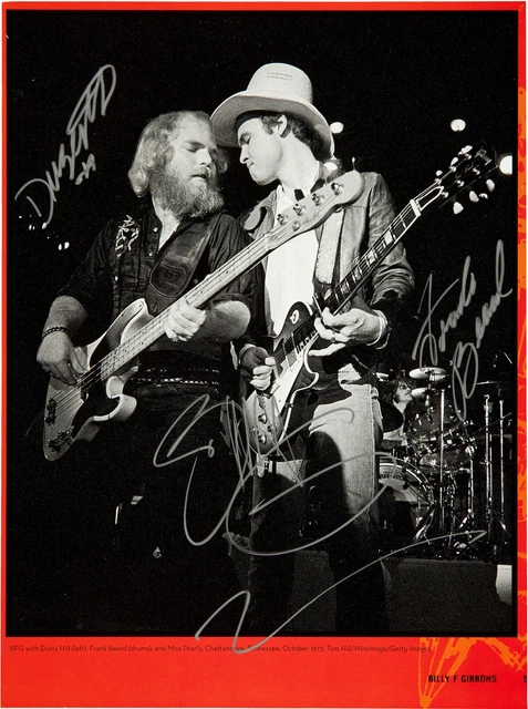 ZZ TOP SIGNED Photograph - Rock Band Legends - preprint EUR 5,63 ...