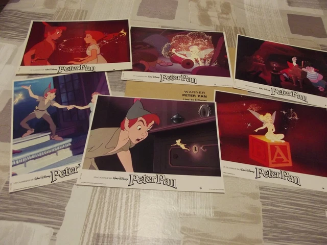 PETER PAN DISNEY - jeu photos exploitation - lobby cards EUR 13,50 ...