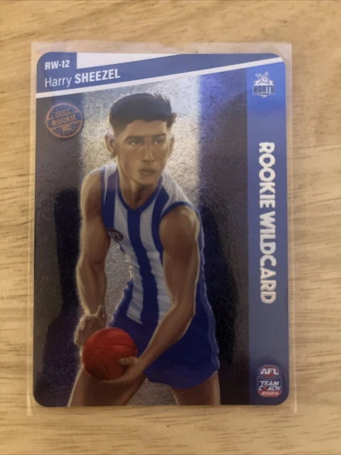 AFL TEAMCOACH 2024 - Harry Sheezel Rookie Wildcard - North Melbourne ...