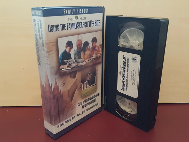 USING THE FAMILYSEARCH Website - Family History - PAL VHS Video Tape ...