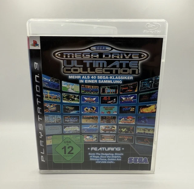SEGA MEGA DRIVE Ultimate Collection (Sony PlayStation 3) PS3 Spiel ...