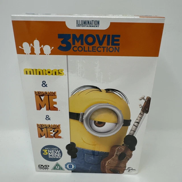 DESPICABLE ME / Despicable Me 2 / Minions (Box Set) (DVD, 2015) New ...