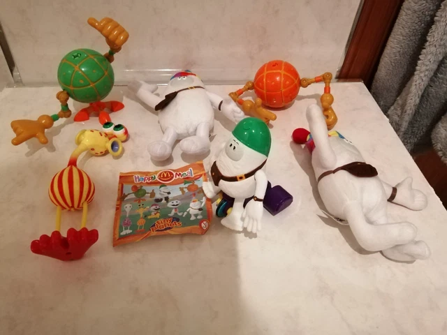 MCDONALDS TINY PLANETS Characters - Bing on Tricycle, Flocker, Robot ...