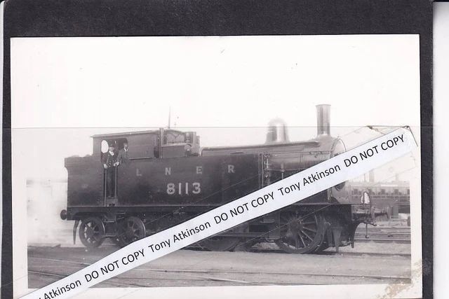 LNER - EX Great Eastern - G4 Class 0-4-4T No. 8113 - Vintage Image ...