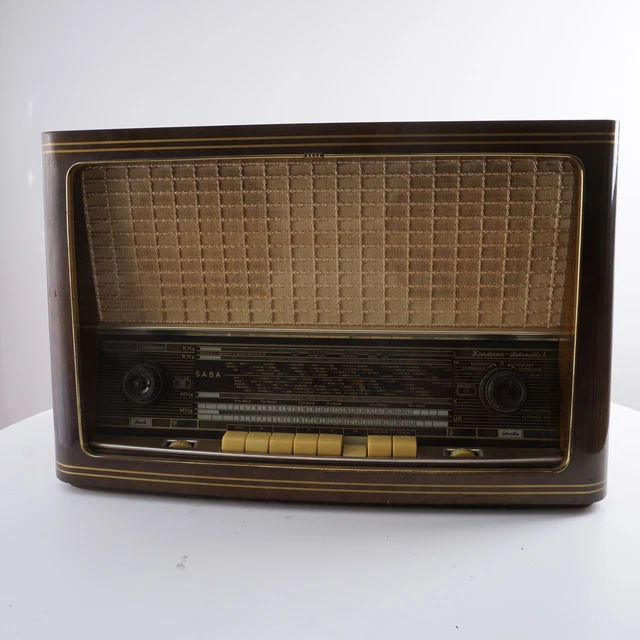 SABA KONSTANZ-AUTOMATIC 8 1957-1959 Röhrenradio EUR 19,99 - PicClick DE