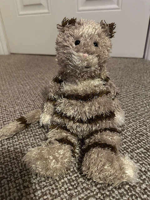JELLYCAT BUNGLIE KITTY Striped Cat Soft Toy £39.99 - PicClick UK