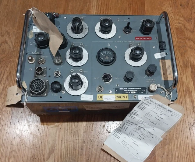 EX-MOD RAF SEA King Co-Ordinate Data Simulator / Radar Test Set £75.00 ...