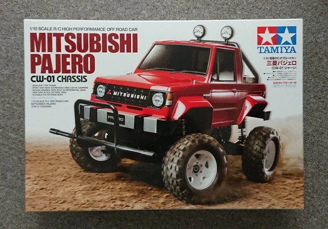 TAMIYA 58727 RC 1/10 Mitsubishi Pajero CW-01 Off-Road Truck Assembly ...